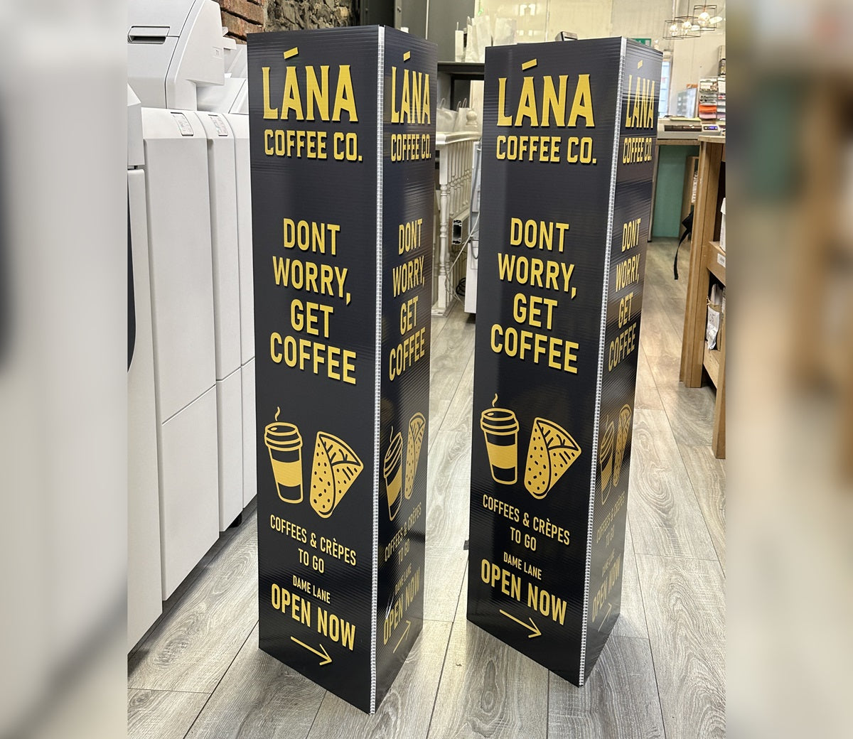 Bollard Signs | Printing Dublin ☘️ Fastest Turnaround in Ireland – Reads.ie