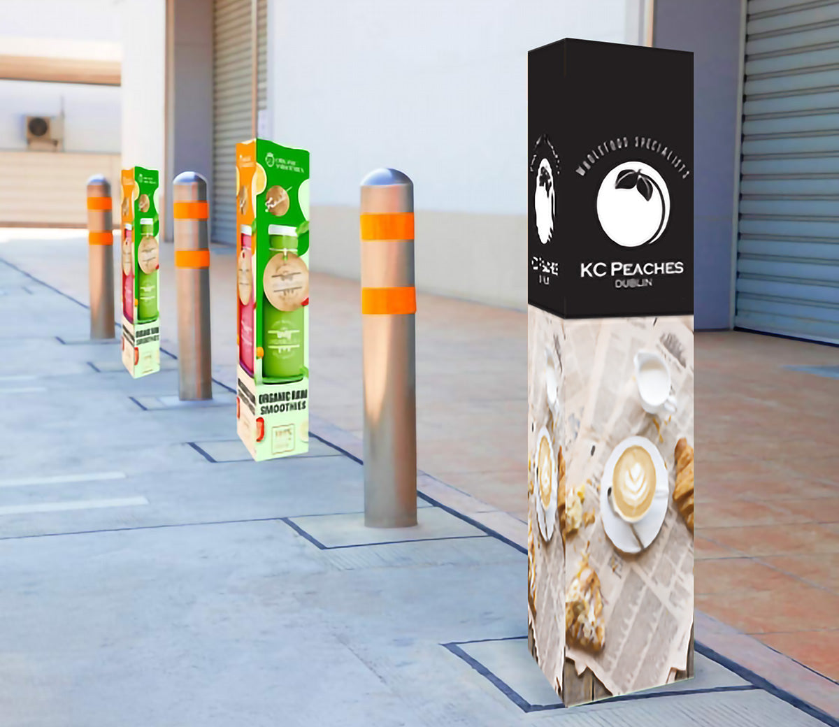 Bollard Signs | Printing Dublin ☘️ Fastest Turnaround in Ireland – Reads.ie