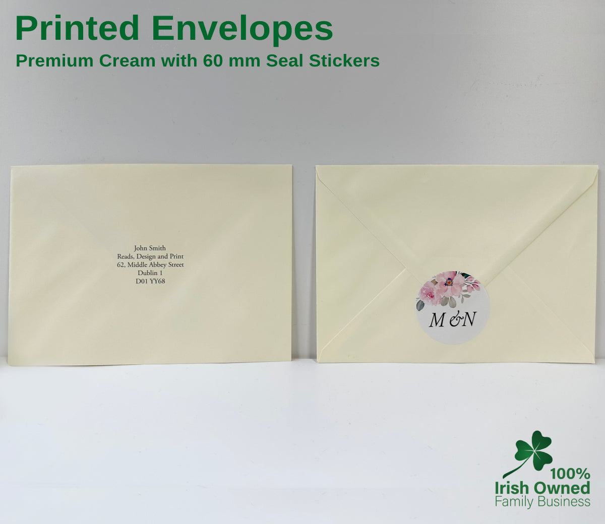 Wedding Printed Envelopes | Printing Dublin ☘️ Fastest Turnaround in ...